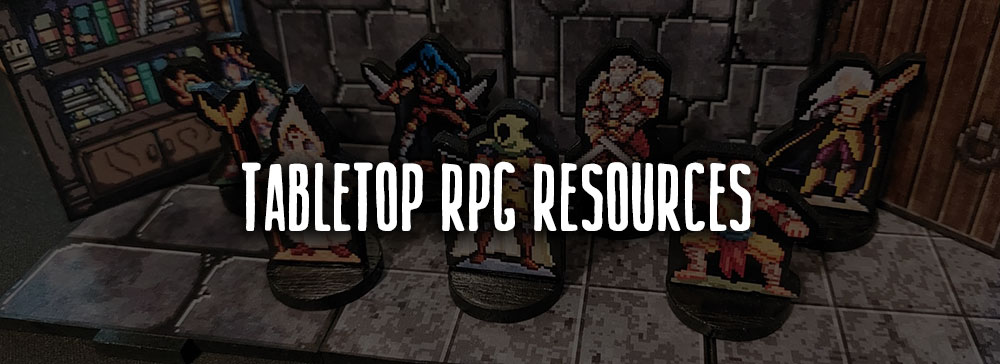 Tabletop RPG resources | The Elder Props