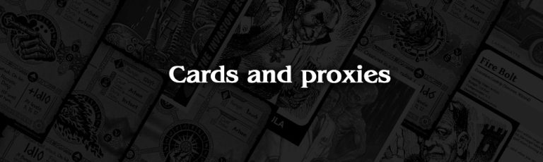 Cards | The Elder Props